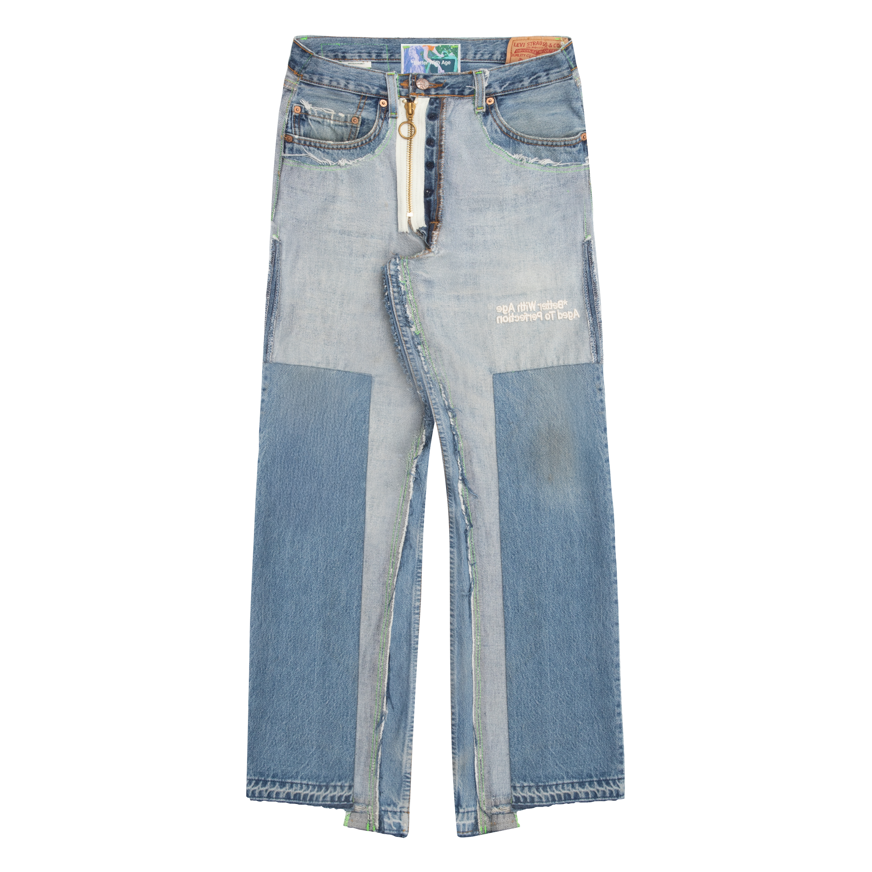 Escapade Reconstructed Denim Trouser – Patron of the New